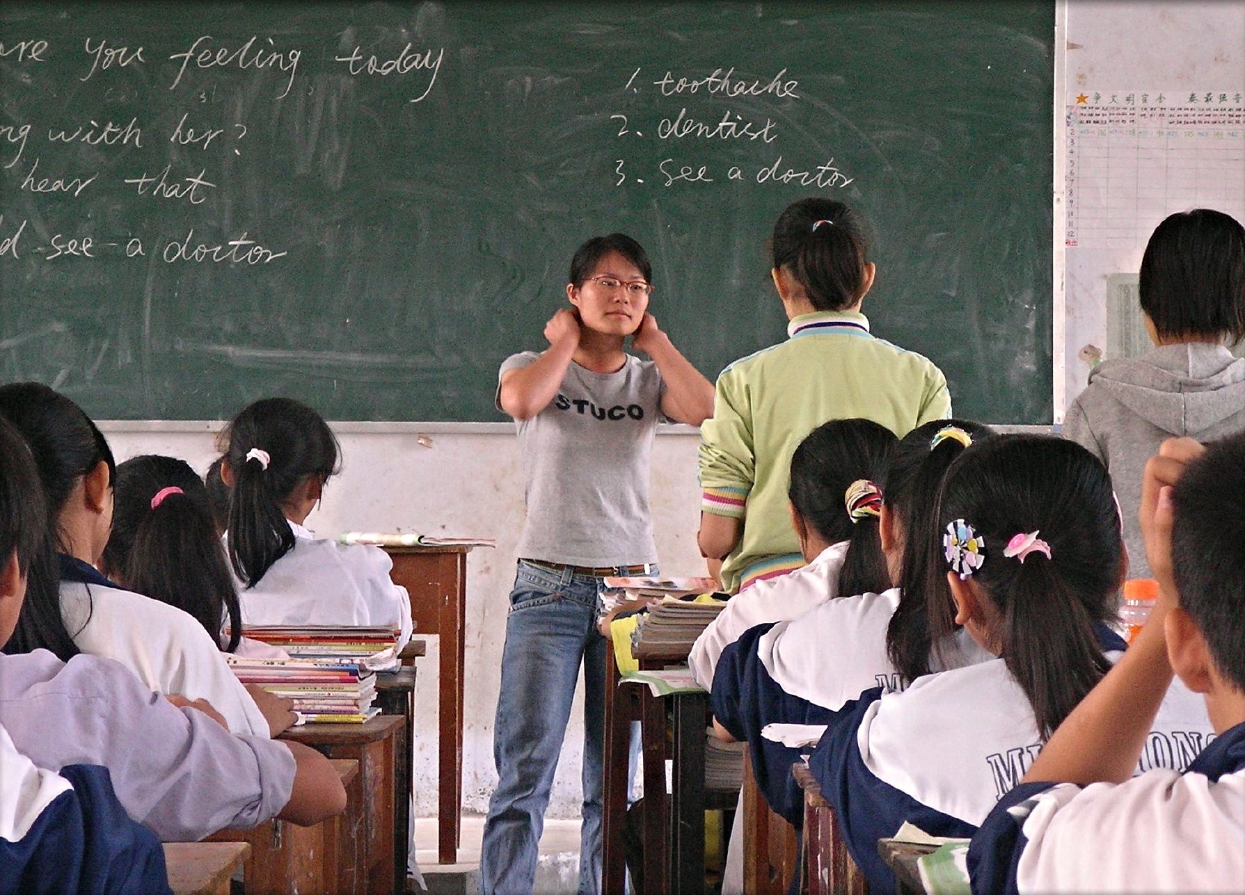 English language education in China is being challenged as against ...